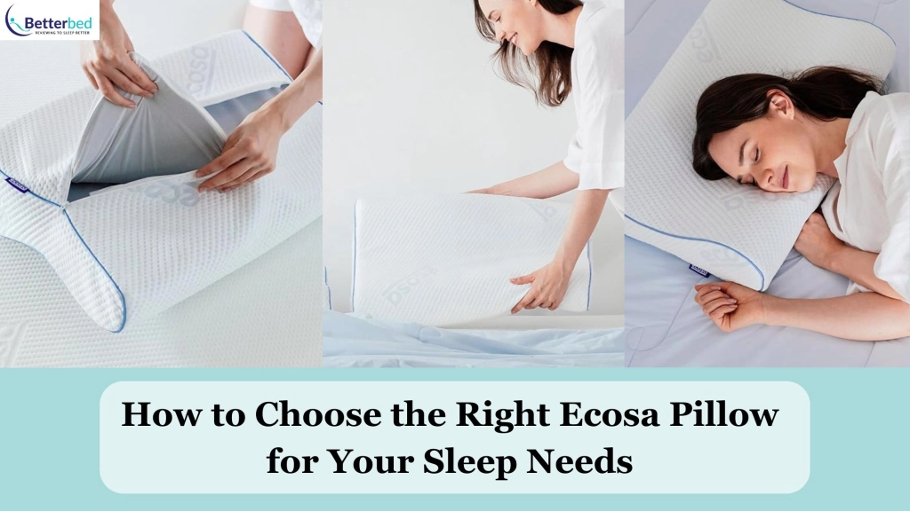 How to Choose the Right Ecosa Pillow for Your Sleep Needs